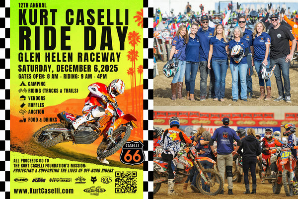 Kurt Caselli Ride Day Returns to Glen Helen Raceway December 6th, 2025 ...