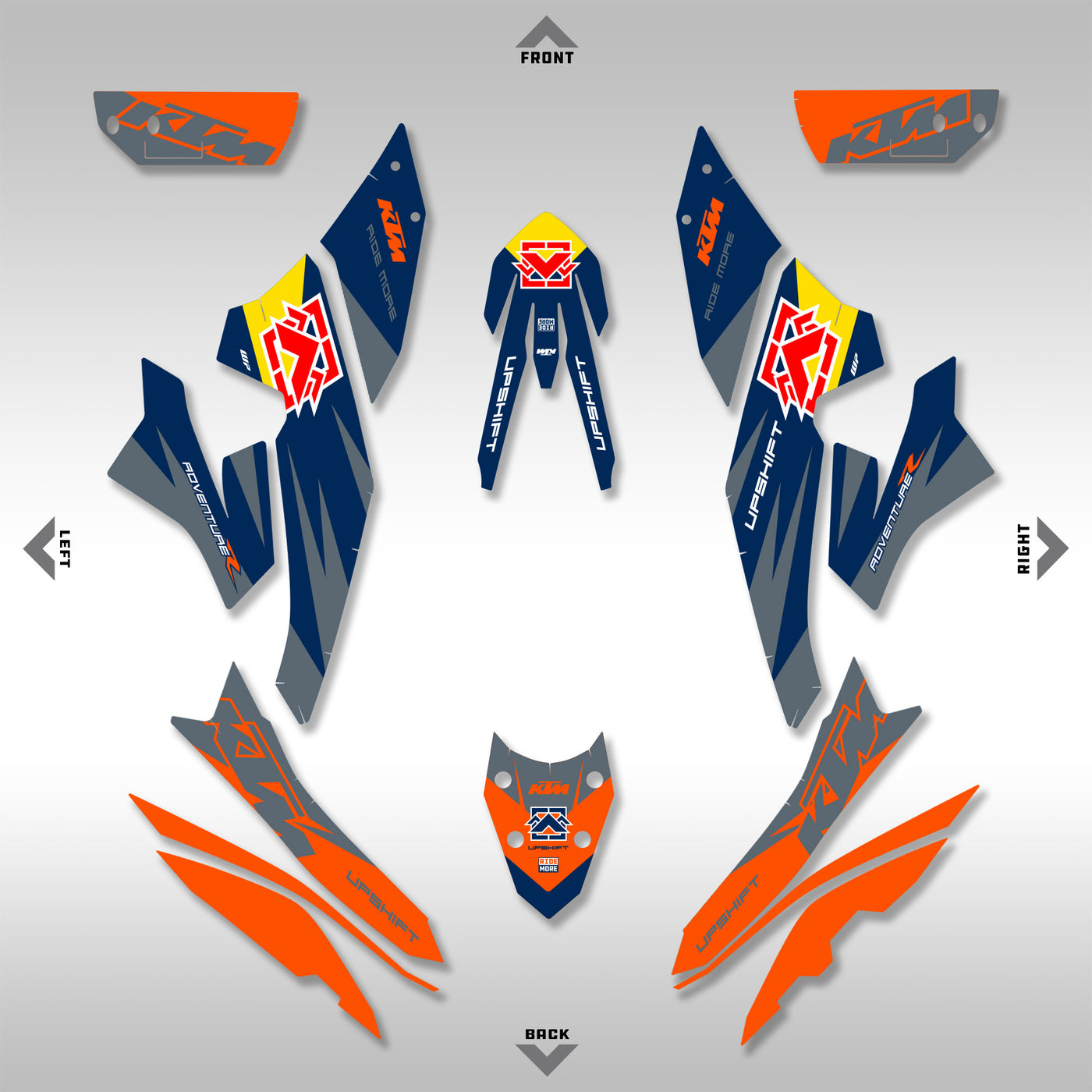 GRAPHICS KITS Tagged "890 Adventure" - Upshift Online Inc.