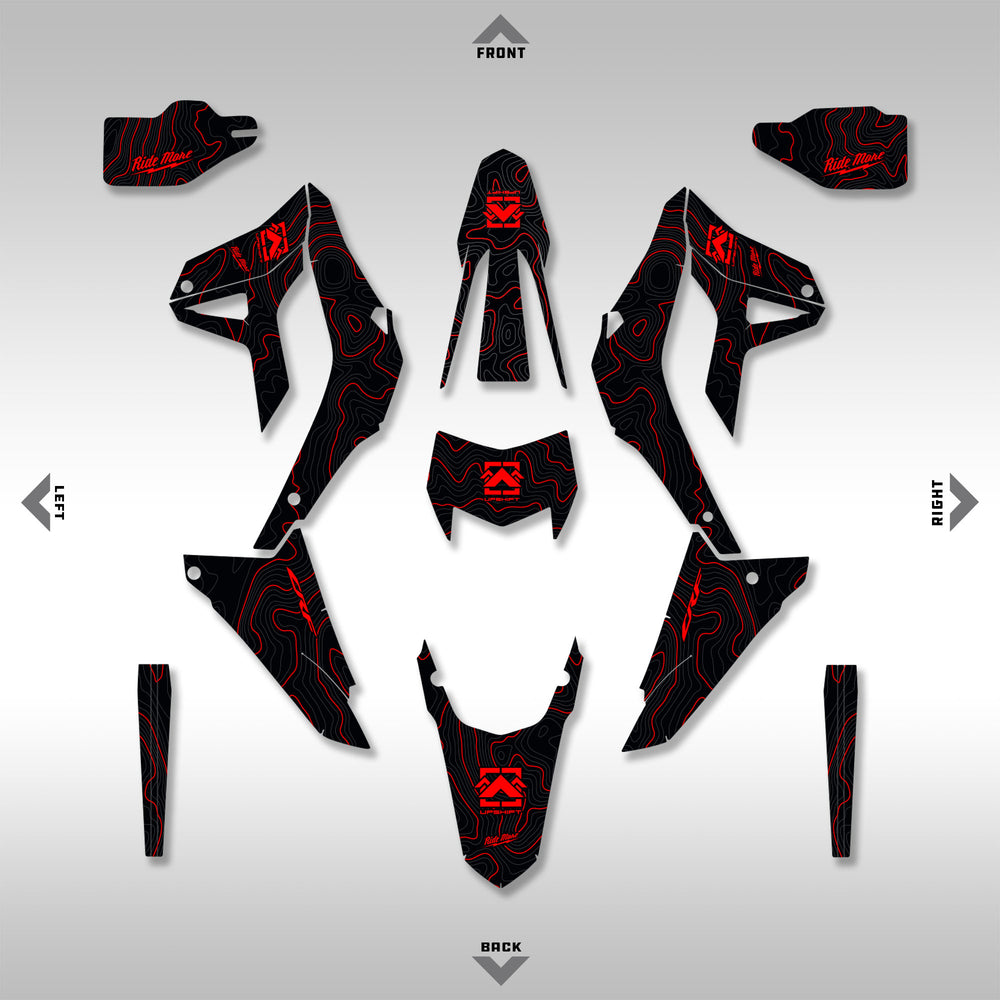 GRAPHICS KITS Tagged "CRF300L" - Upshift Online Inc.