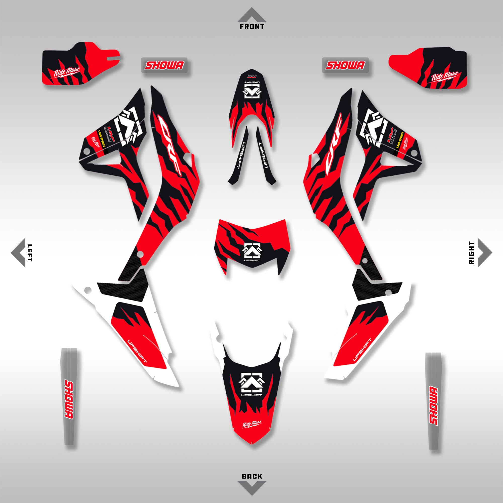 GRAPHICS KITS Tagged "CRF300L" - Upshift Online Inc.