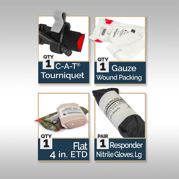 NORTH AMERICAN RESCUE - INDIVIDUAL PATROL OFFICER KIT (IPOK) - Upshift ...