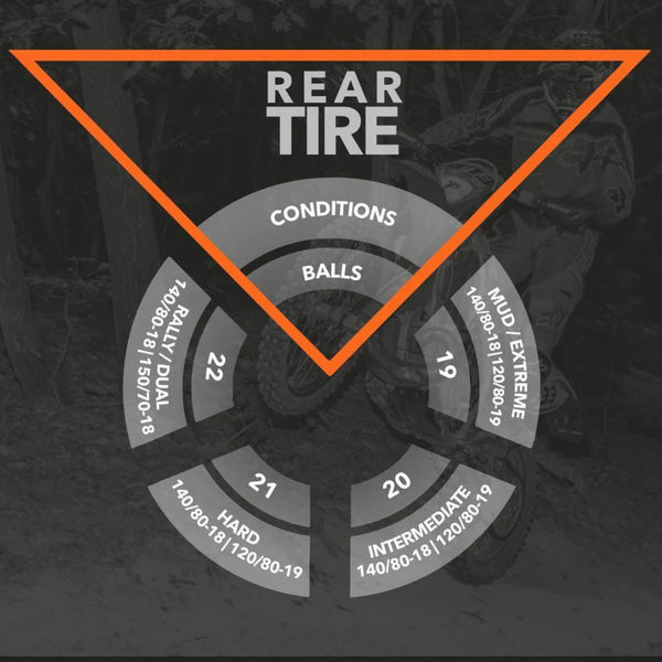 MR WOLF - MOUSSE BALLS REAR SOFT (MB-2001) - Upshift Online Inc.