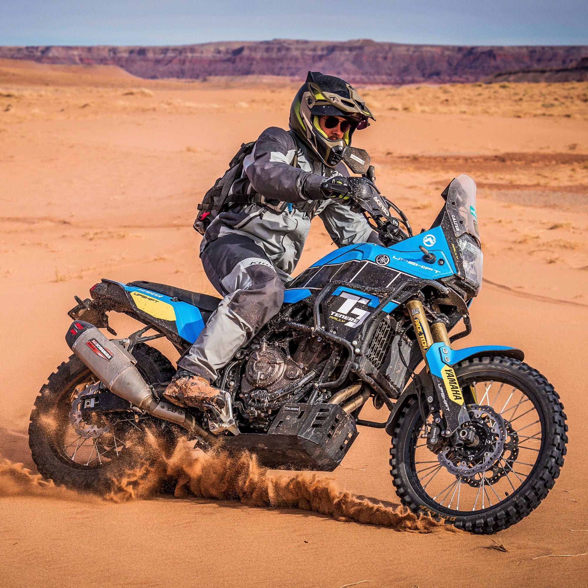 2019 - 2024 YAMAHA TENERE 700 - LAZER BLUE / BLACK - GRAPHICS KIT ...