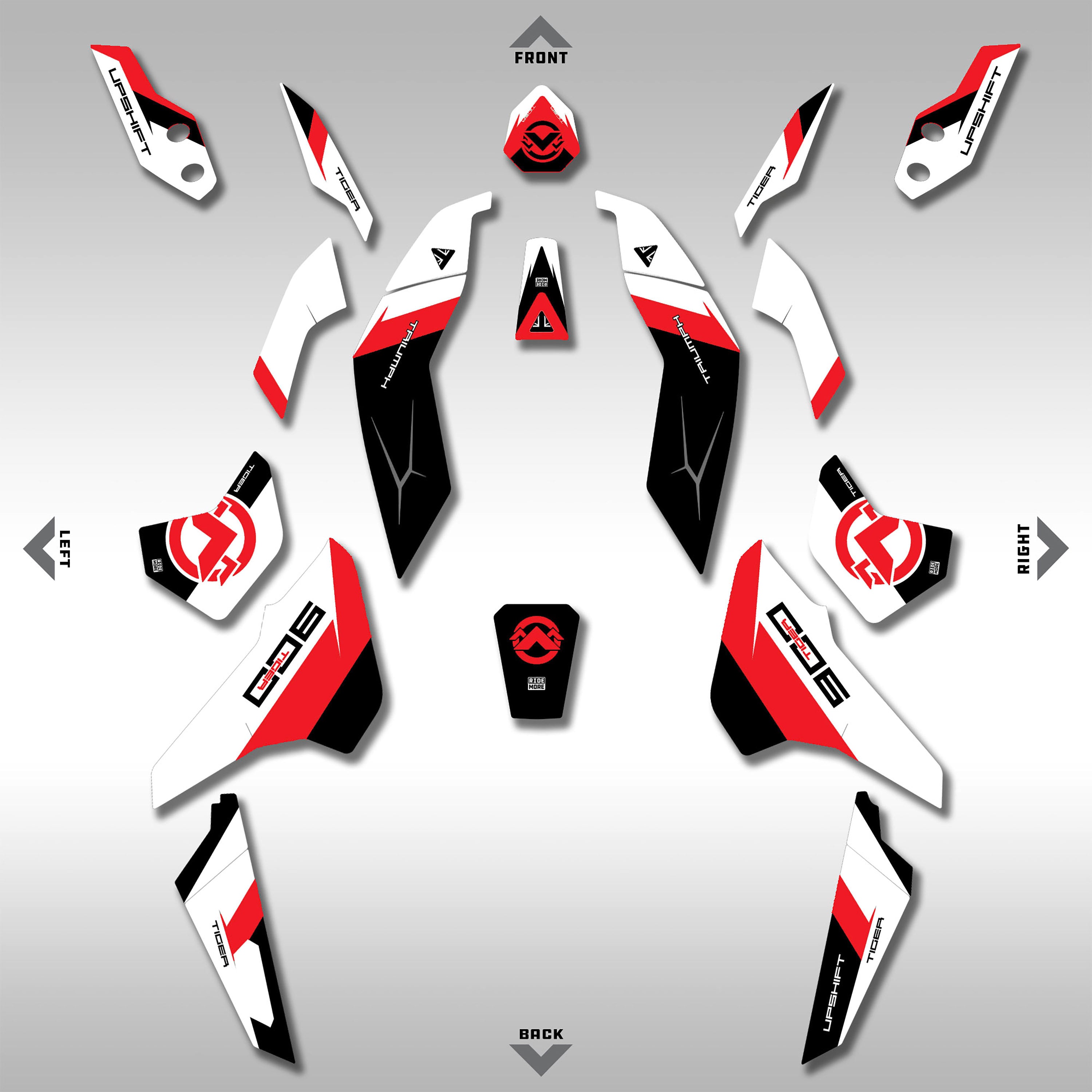 GRAPHICS KITS Tagged "Tiger 900" - Upshift Online Inc.