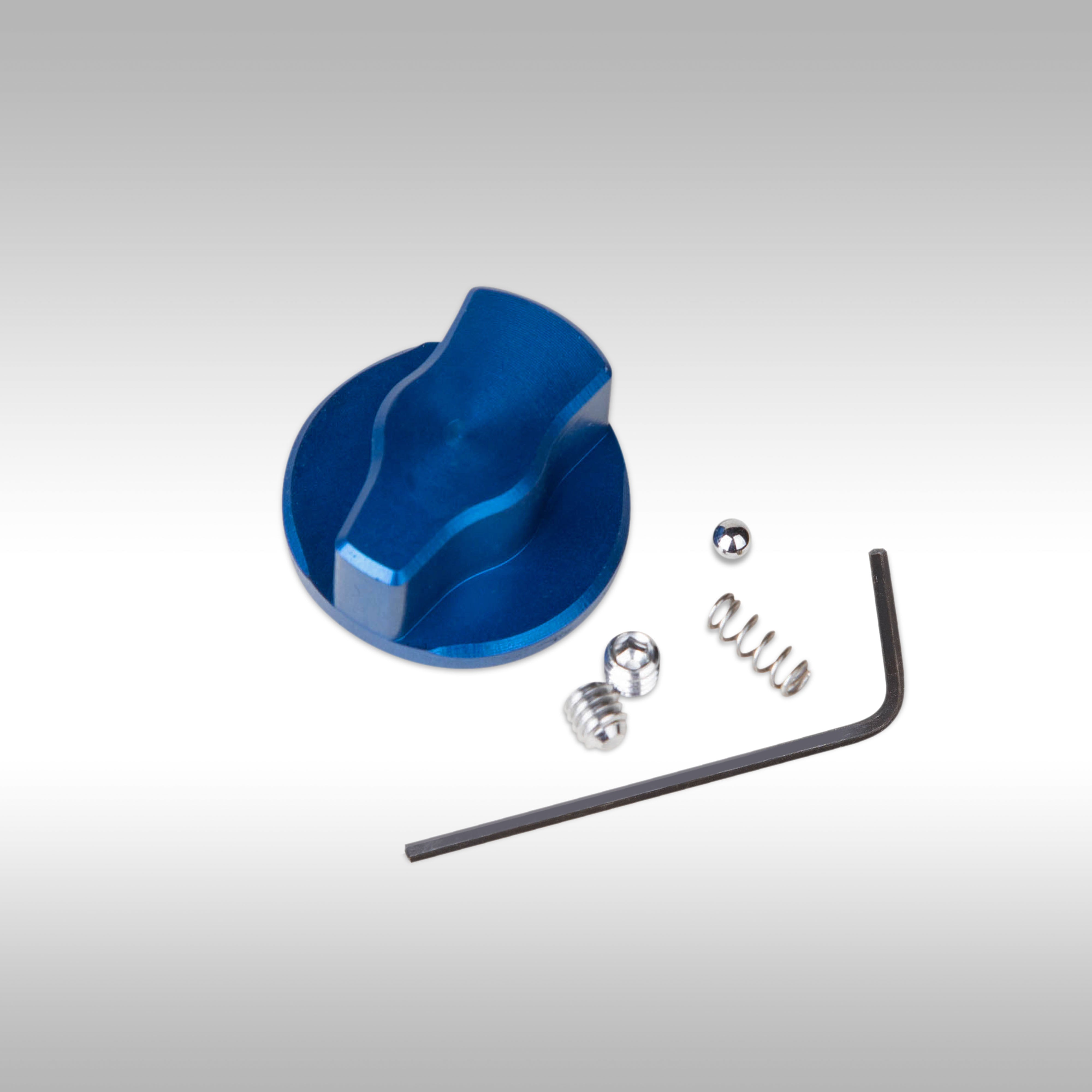 MSC - BLUE ADJUSTER KNOB FOR RM3, AXIS & VECTORMX DAMPERS - Upshift ...
