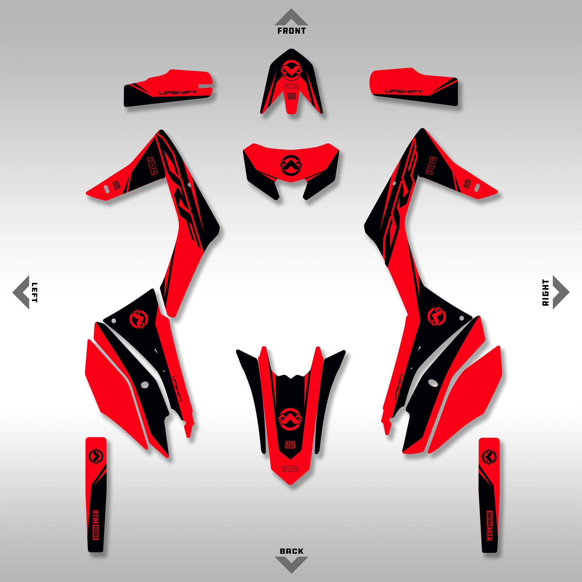 GRAPHICS KITS Tagged "CRF450RL" - Upshift Online Inc.
