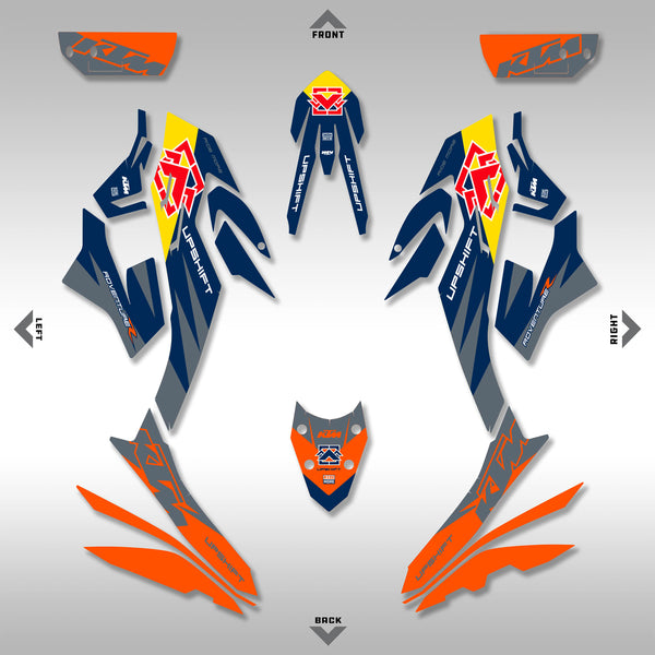 2019 - 2022 KTM 790 / 890 ADVENTURE - NO BULL - GRAPHICS KIT - Upshift ...