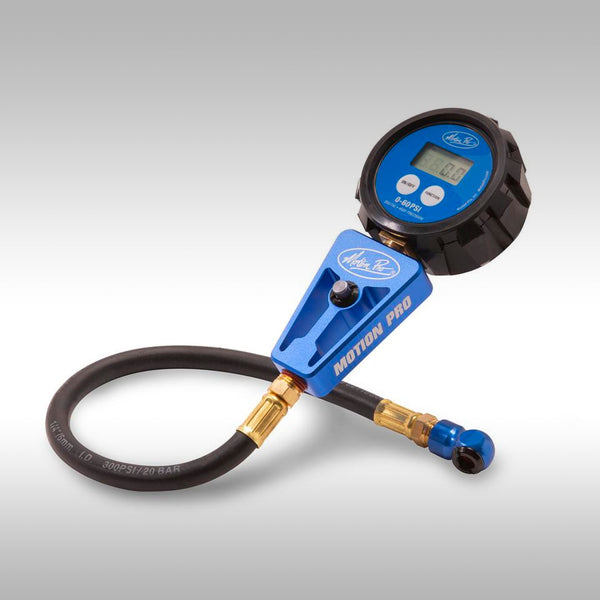 MOTION PRO - DIGITAL TIRE PRESSURE GAUGE - 0-60 PSI - Upshift Online Inc.