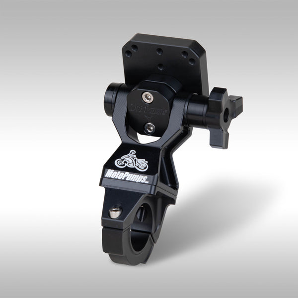 MOTOPUMPS - ARTICULATED HANDLEBAR GPS MOUNT - Upshift Online Inc.
