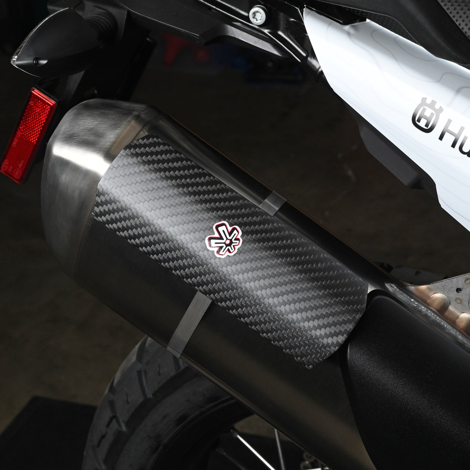 ASTERISK UNIVERSAL CARBON FIBER HEAT SHIELDS - Upshift Online Inc.