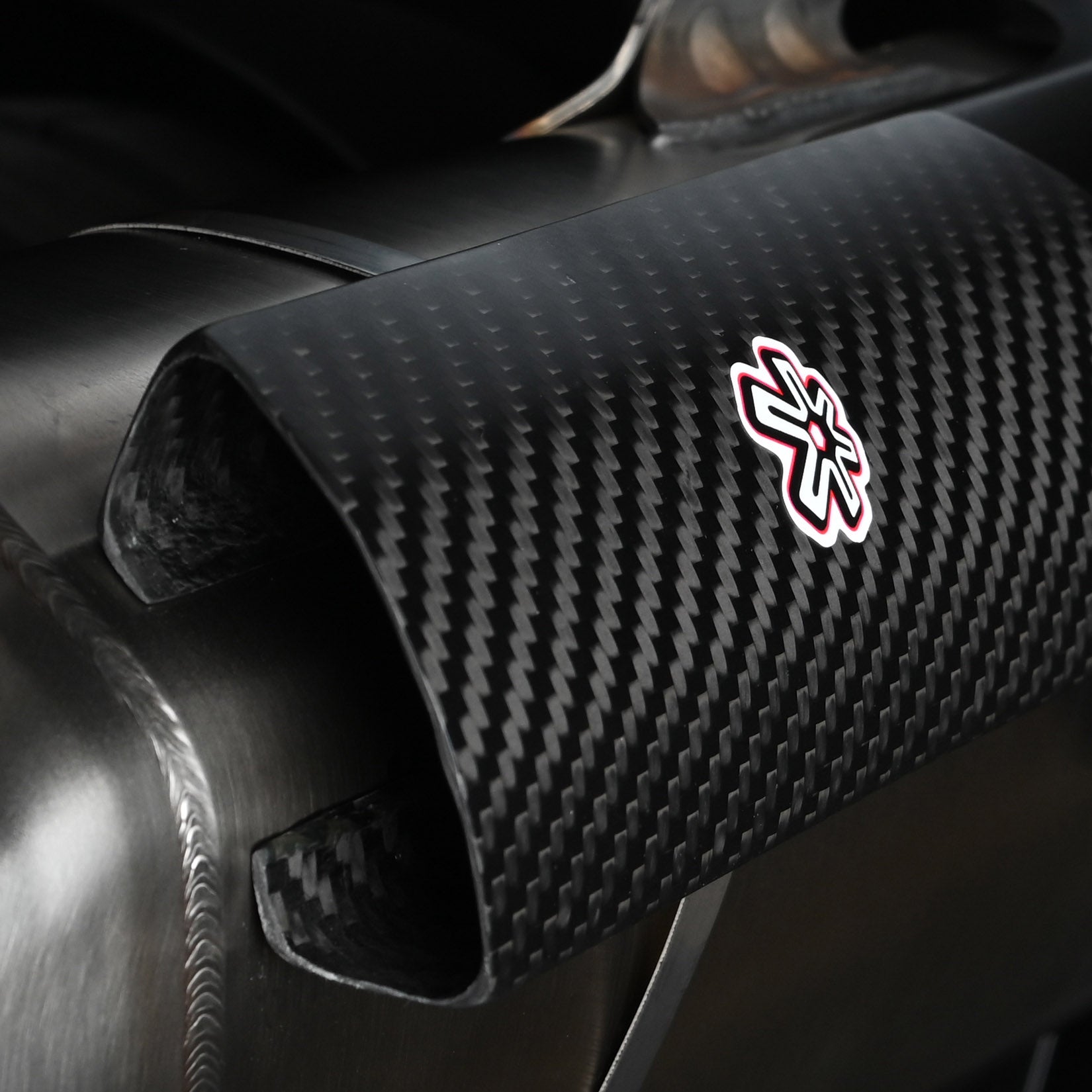 ASTERISK UNIVERSAL CARBON FIBER HEAT SHIELDS - Upshift Online Inc.