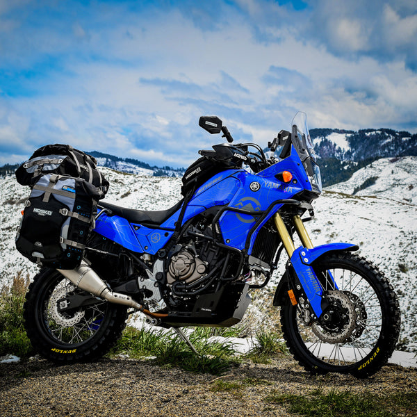 GRAPHICS KIT - 2019–2024 YAMAHA TENERE 700 - BLUE TOPO - Upshift Online ...