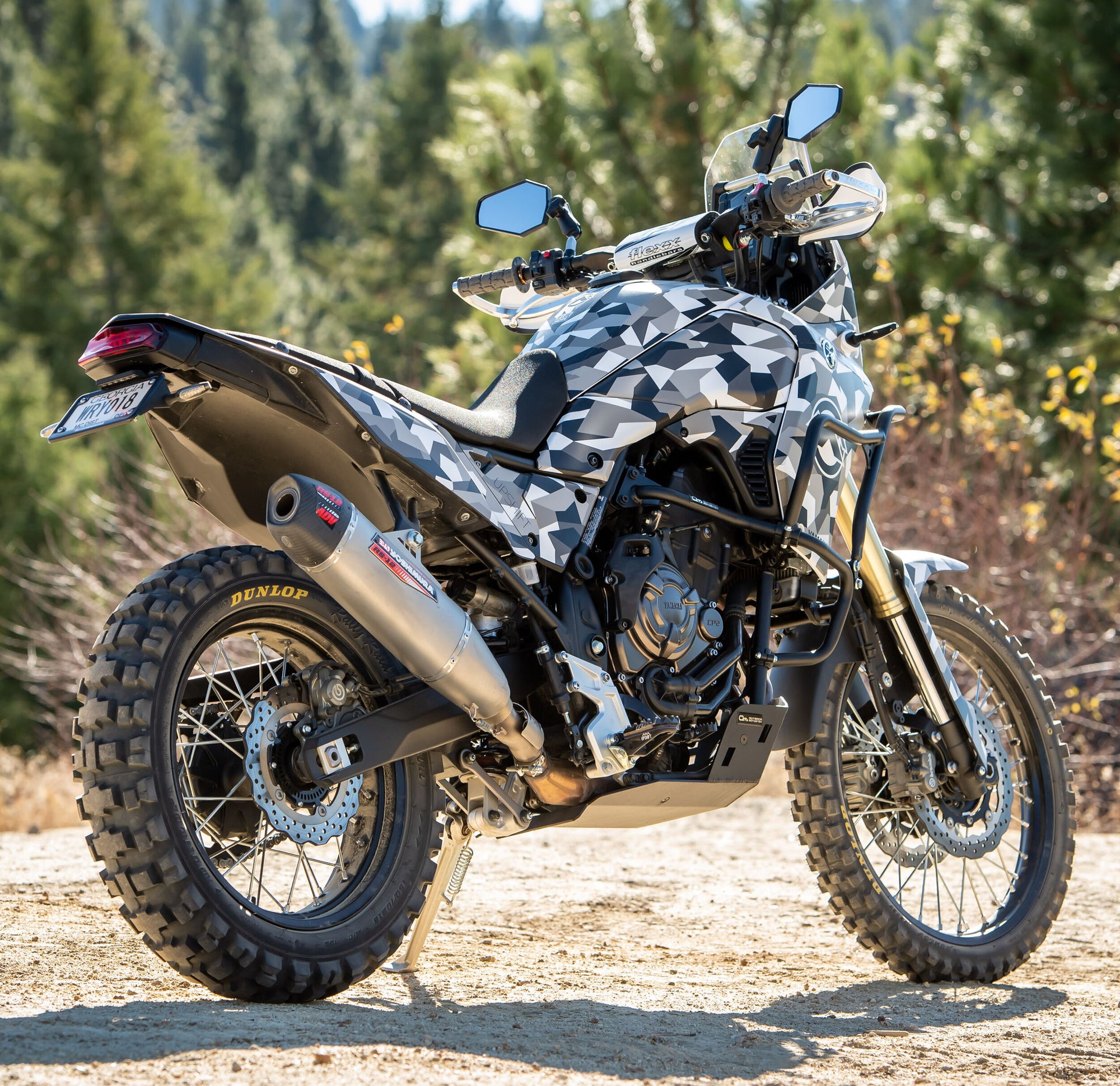 2019 - 2024 YAMAHA TENERE 700 - GEO CAMO - GRAPHICS KIT - Upshift ...