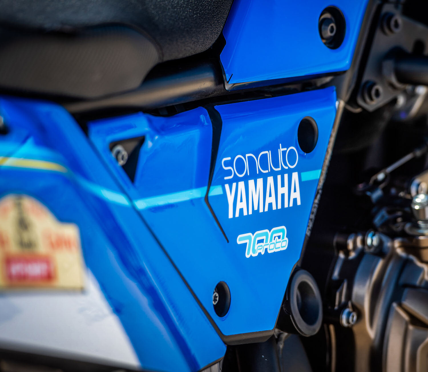 2019 - 2024 YAMAHA TENERE 700 - RALLY BLUE - GRAPHICS KIT - Upshift ...