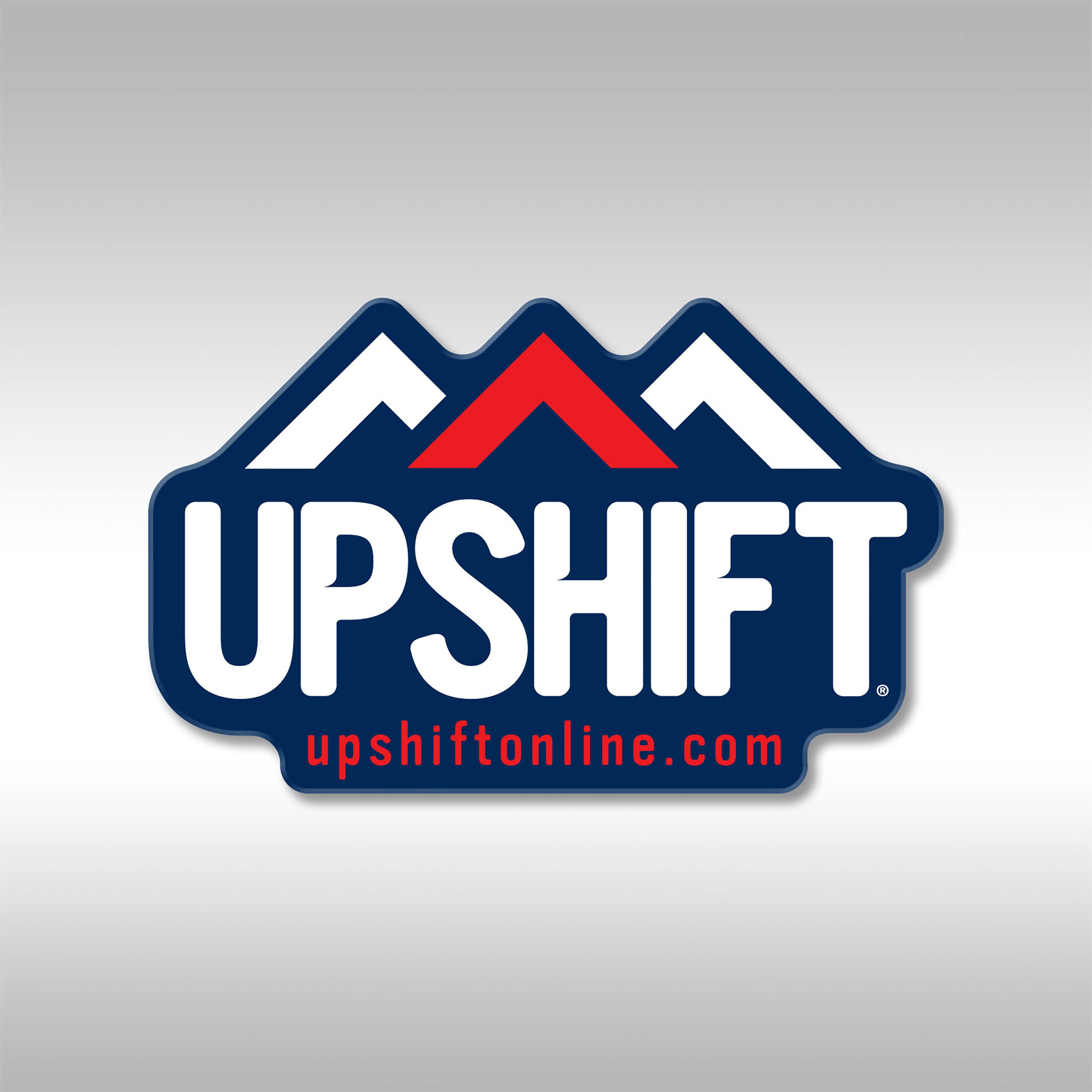 Upshift Logo Stickers - Heavy Duty - Upshift Online Inc.