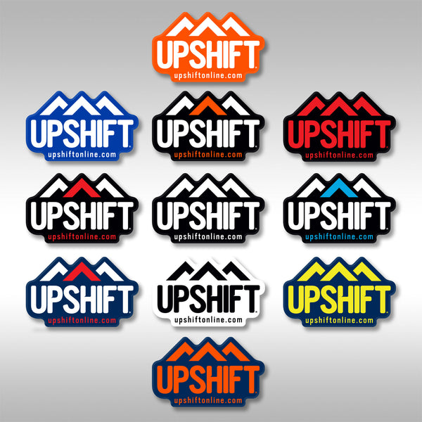 Upshift Logo Stickers - Heavy Duty - Upshift Online Inc.